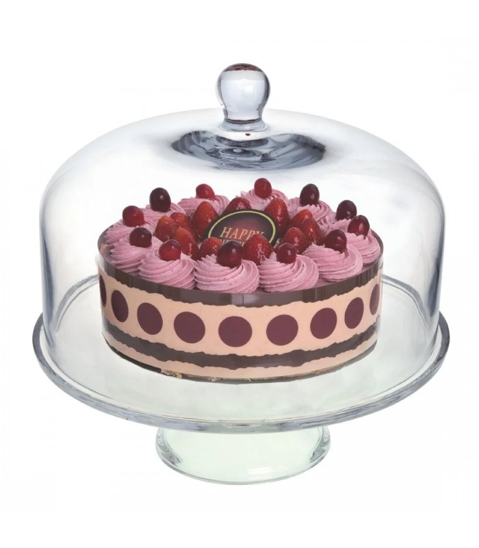 CLOCHE A GATEAU EN VERRE
