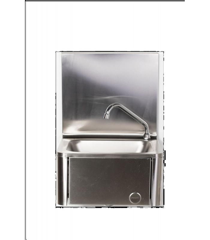 LAVE MAIN STANDARD INOX AVEC DOSSERET AMM *ST